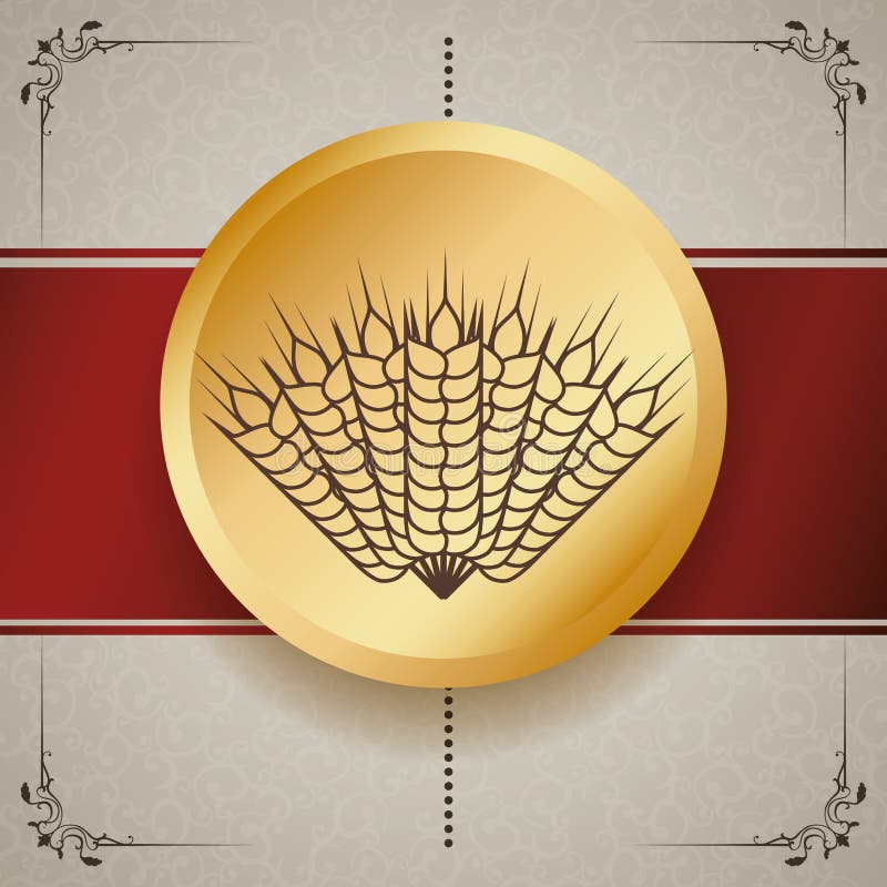 Barley design stock vector. Illustration of design, icon - 60458987