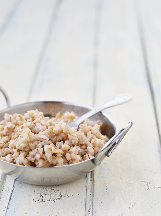 Barley Groats with Red Pepper, Carrots, Pickled Cucumber, Wholemeal ...