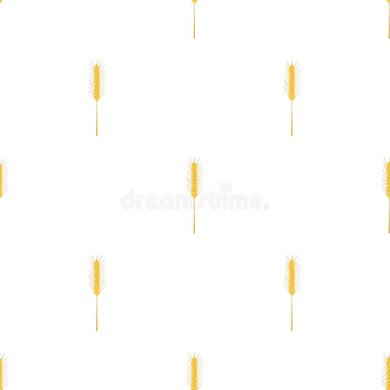 Barley Stalk Icon, Cartoon Style Stock Vector - Illustration of golden ...