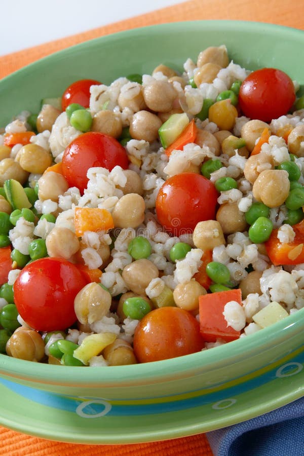 Barley with vegetable stock photo. Image of barley, food - 8508524