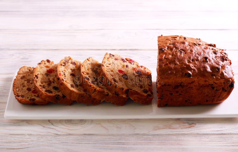Irish barmbrack stock image. Image of cake, barmbrack - 31656669