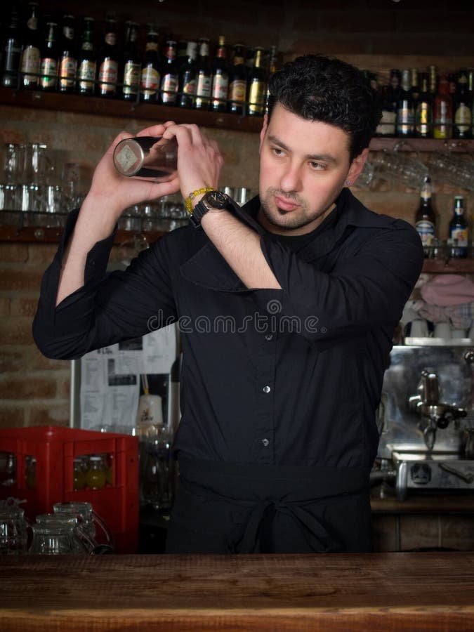 Barman stock image. Image of clothing, irish, drink, english - 8289151