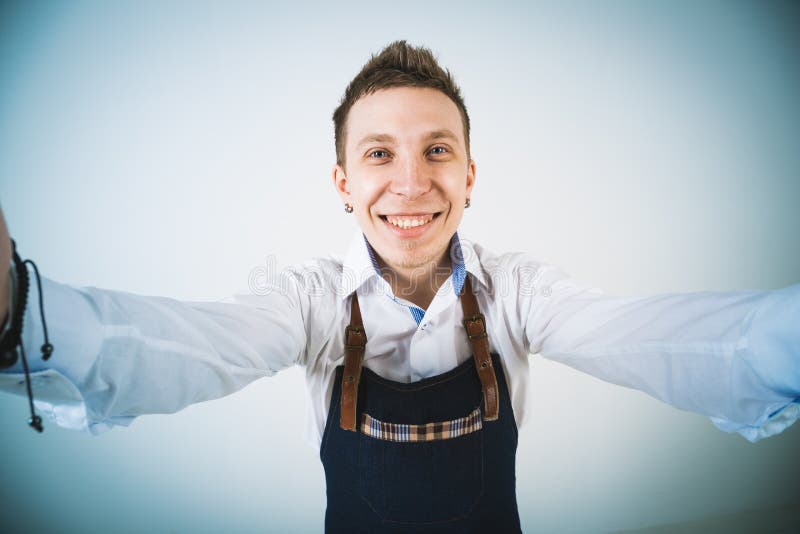 Barmen stock image. Image of full, young, domestic, professional - 50179405