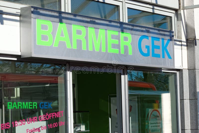 Barmer GEK redaktionell foto. Bild av inget, försäkring - 37854320