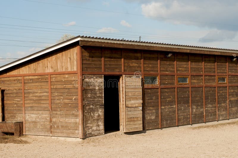 Barn for cattle stock image. Image of farming, stall - 79155077