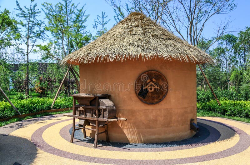 Barn stock photo. Image of building, antique, farm, round - 45896122