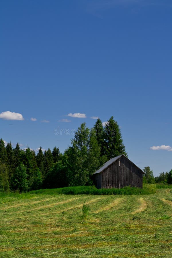 Barn and field stock image. Image of harvest, country - 25567251