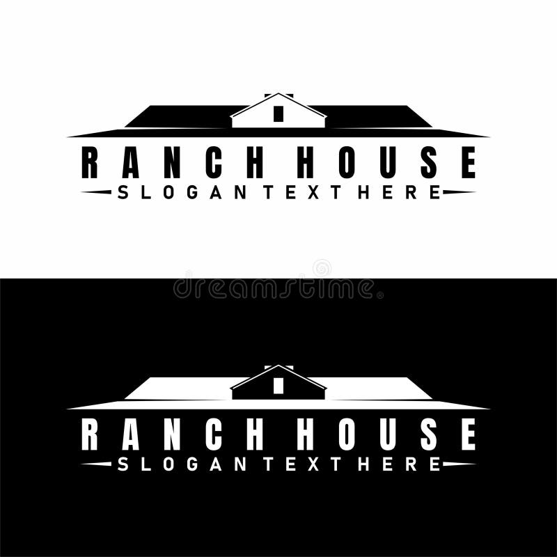 BARN RANCH HOUSE MODERN LOGO DESIGN VECTOR Stock Vector - Illustration ...