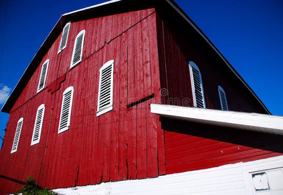 Barn Side stock photo. Image of louvered, side, outdoor - 5756764