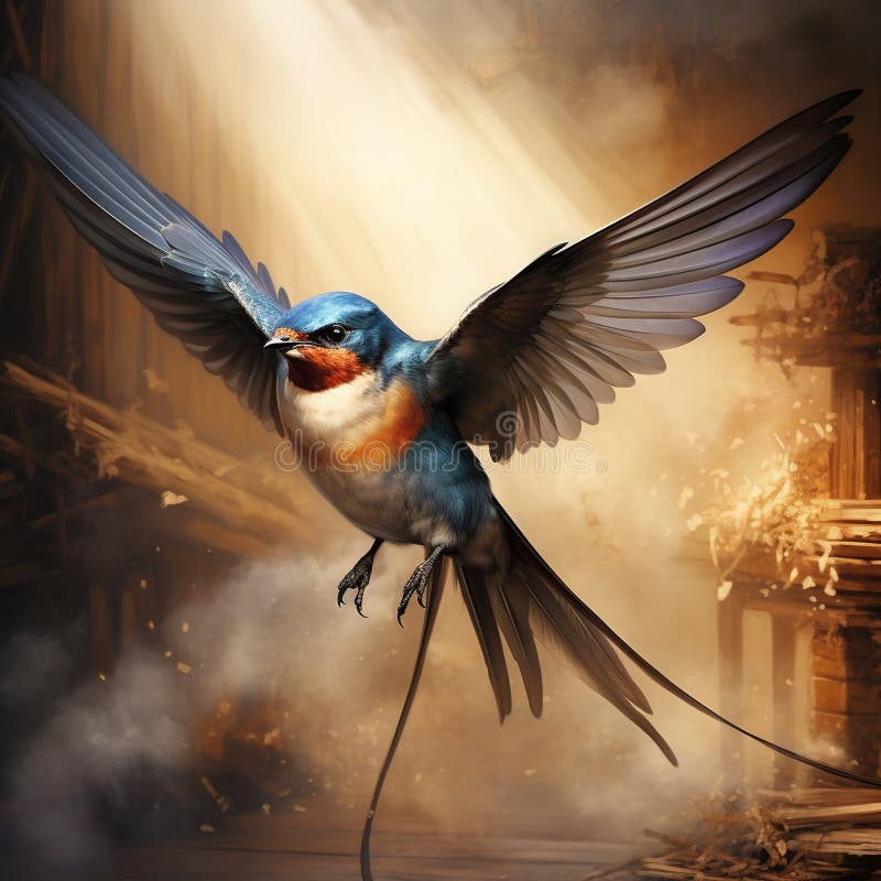 Swallow Hirundo Stock Illustrations – 303 Swallow Hirundo Stock ...