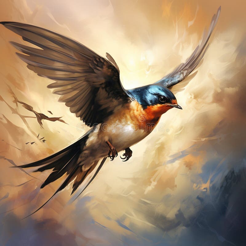 Swallow Hirundo Stock Illustrations – 303 Swallow Hirundo Stock ...