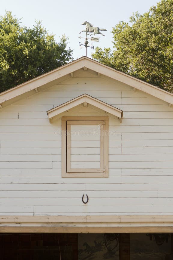 Barn Top stock image. Image of horseshoe, vane, bale - 31000049