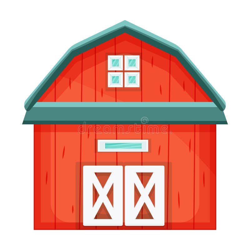 Wooden Barn Icon Cartoon Stock Illustrations – 502 Wooden Barn Icon ...