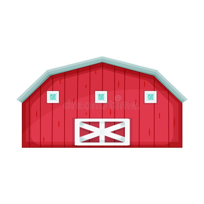 Barn Vector Icon.Black Vector Icon Isolated on White Background Barn ...