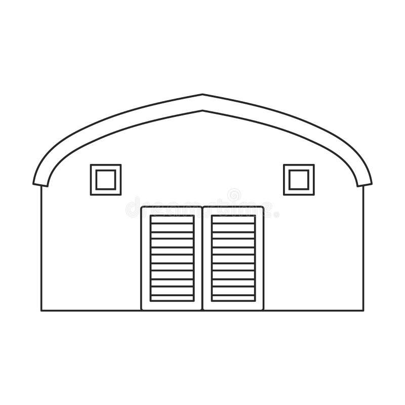 Rustic Barn Outline Stock Illustrations – 805 Rustic Barn Outline Stock ...