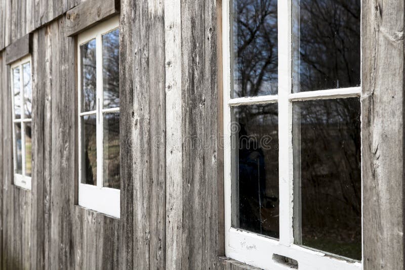 Barn windows 2 stock image. Image of antique, windows - 39558935
