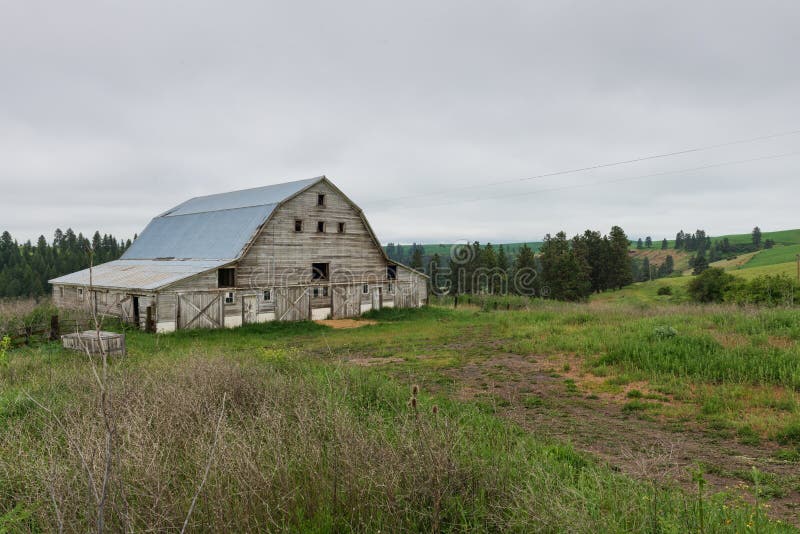 Barn stock image. Image of washington, forest, farm, structure - 55334725