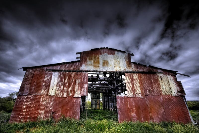 Barn of Yesterday stock image. Image of damaged, damage - 2757273