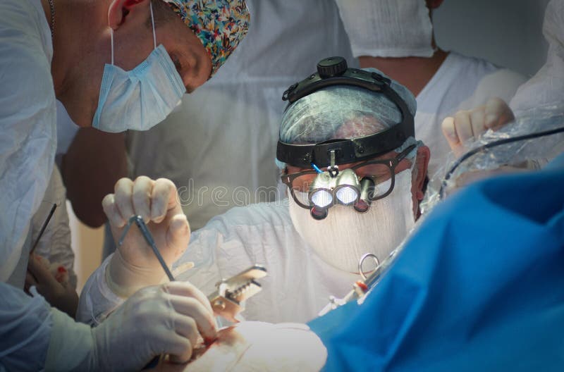 Heart Surgeon Performs Open Heart Surgery Editorial Stock Photo - Image ...