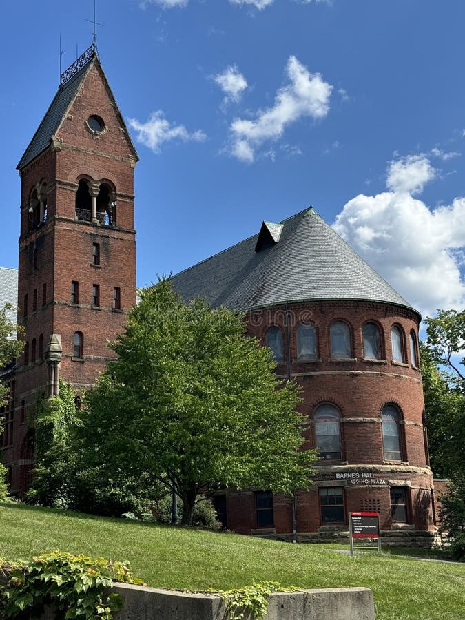 Barnes Hall at the Cornell University Campus in Ithaca, New York ...