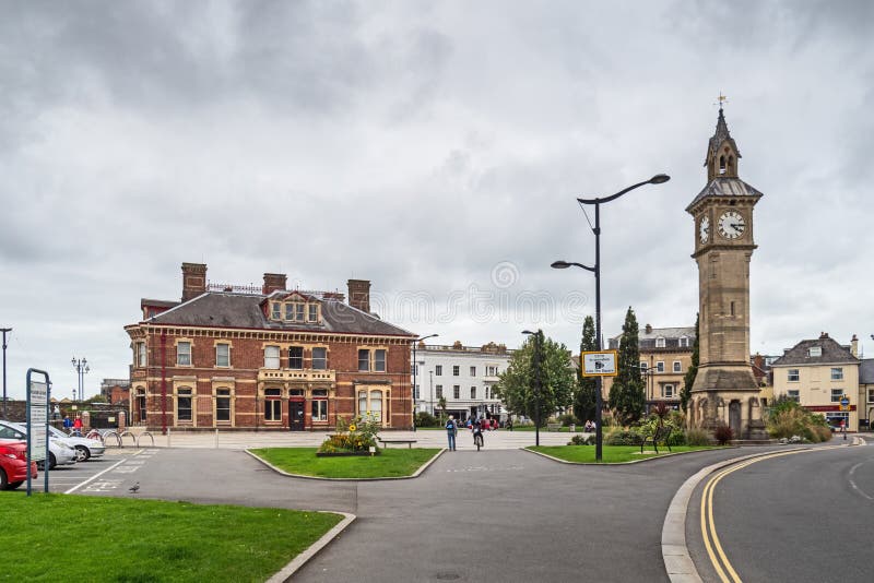 Barnstaple Devon UK editorial photo. Image of attractions - 128384996