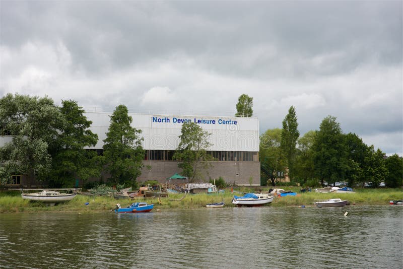 Barnstaple North Devon UK editorial photo. Image of boat - 51403616
