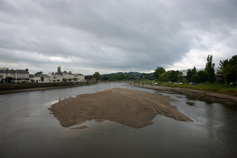 Barnstaple North Devon UK editorial photography. Image of cloud - 51403687