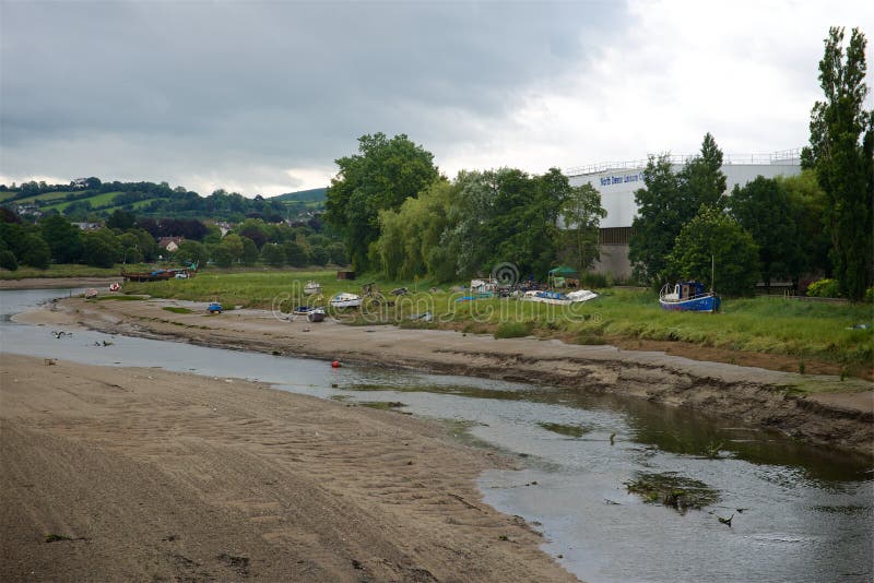 Barnstaple North Devon UK editorial stock photo. Image of cloud - 51403688