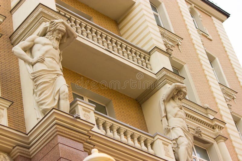 Barocco style balcony stock image. Image of european - 91493993