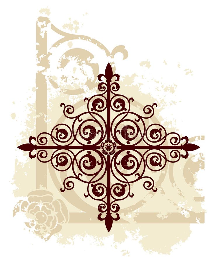 Barock 3 vektor abbildung. Illustration von beschaffenheit - 2119024