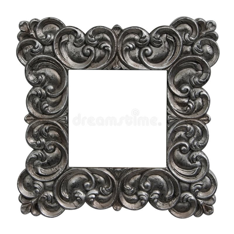 Barok frame stock afbeelding. Image of museum, patroon - 22084247