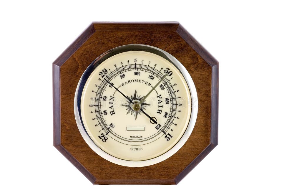 Barometer stock image. Image of measure, gauge, needles - 1783003