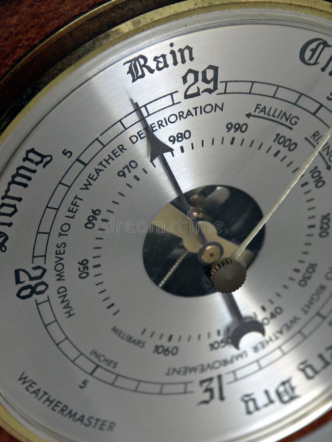 Barometer stock image. Image of pointer, inform, forecast - 2612697