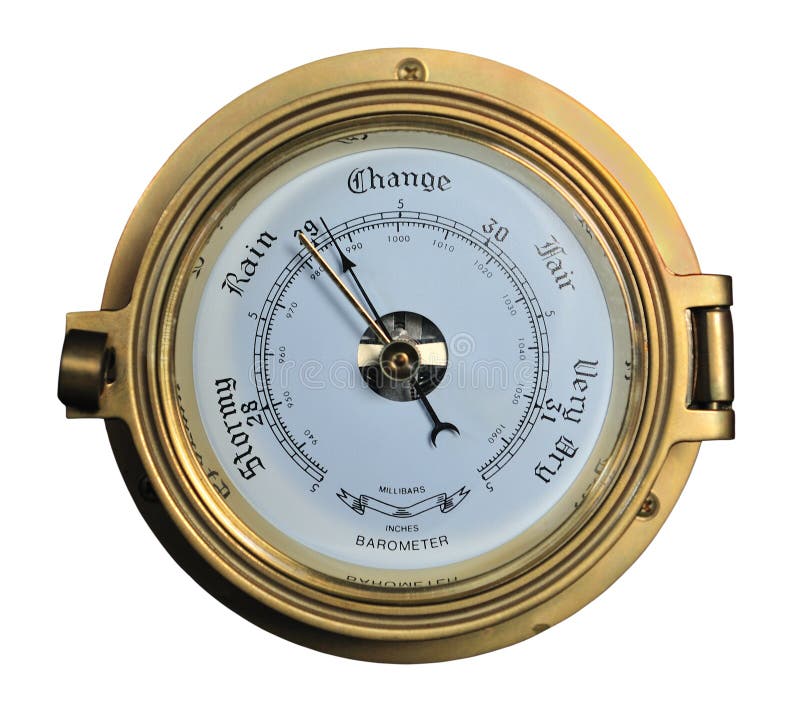 Barometer stock image. Image of cold, arrow, aneroid - 13953203
