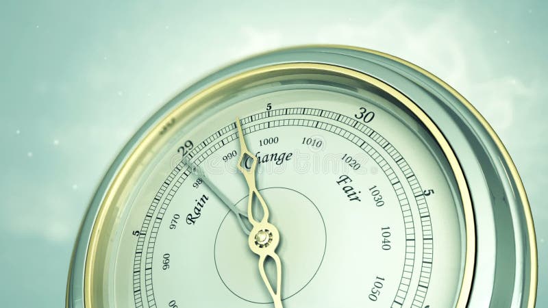 Barometer stock footage. Video of design, equality, typhoon - 49405344