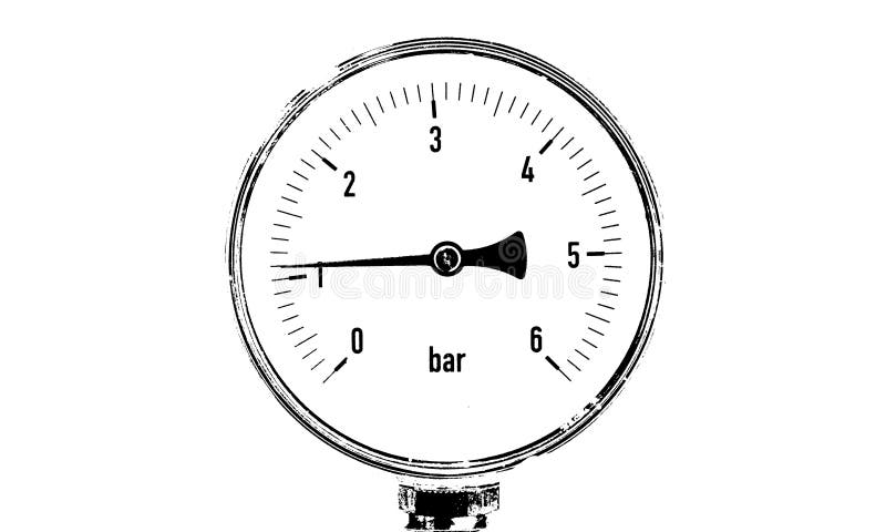 Barometer illustration stock illustration. Illustration of device ...