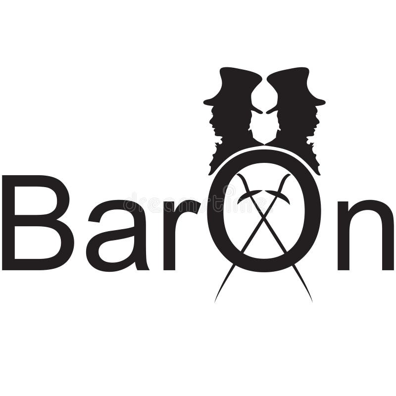 Baron logo illustration stock illustration. Illustration of duele ...