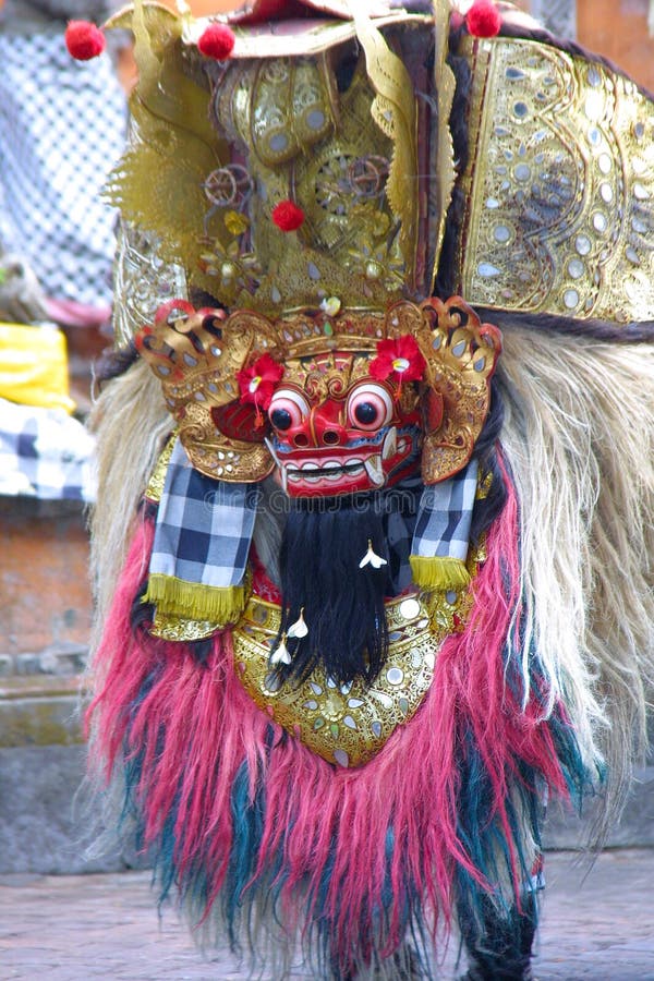 Barong mask 2 stock image. Image of holiday, dance, travel - 1462827