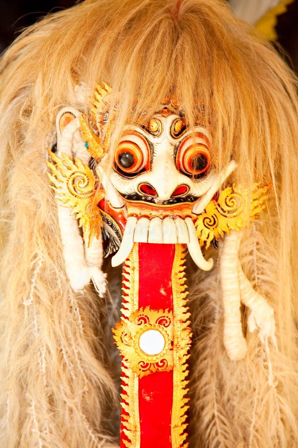 Indonesia, Java: mask stock image. Image of sculpture - 4275561