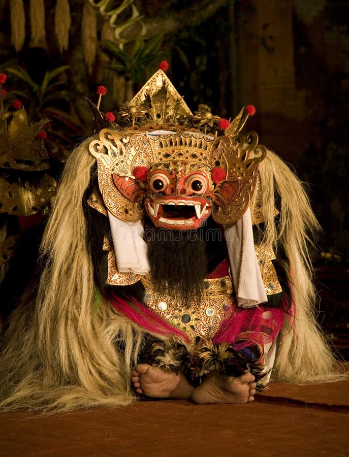 Barong mask 2 stock image. Image of holiday, dance, travel - 1462827