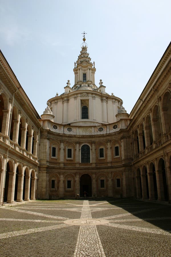 Baroque art - Rome stock image. Image of artistic, columns - 2520743