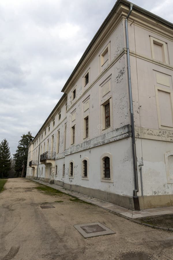 The Batthyany Castle in the Town of Bicske, Hungary Stock Photo - Image ...