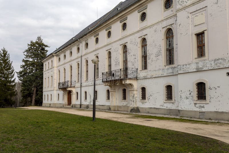 The Batthyany Castle in the Town of Bicske, Hungary Stock Photo - Image ...