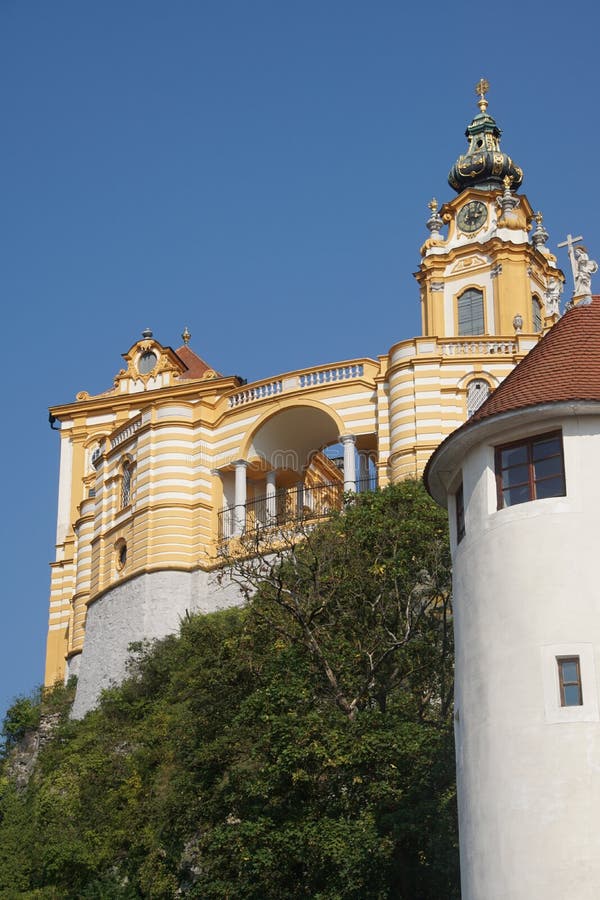 Baroque Benedictine Monastery Stock Photo - Image of tower, palace ...