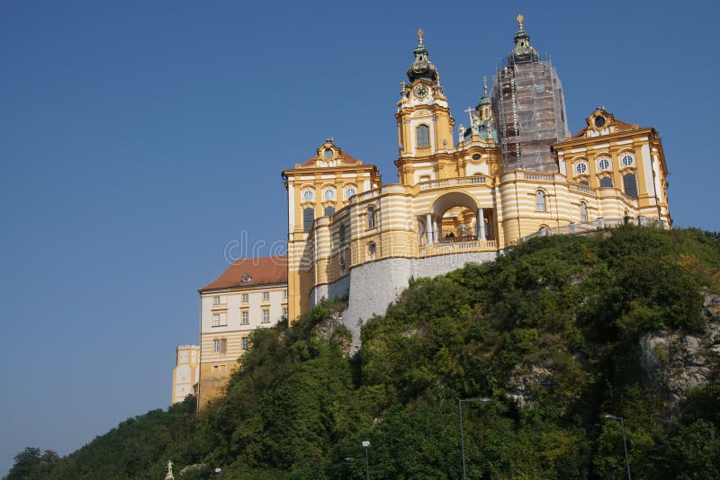 Baroque Benedictine Monastery Stock Photo - Image of city, cathedral ...