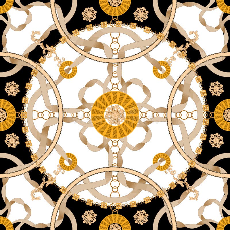 Baroque Ribbons Stock Illustrations – 559 Baroque Ribbons Stock ...