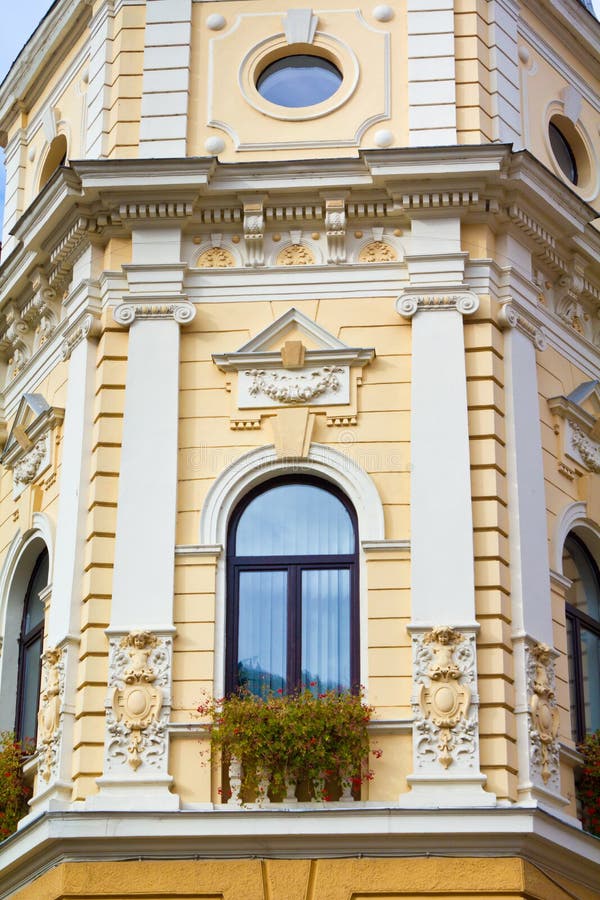Baroque building facade stock photo. Image of colors - 32159520