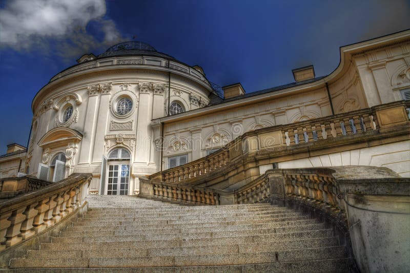 Baroque castle HDR stock photo. Image of building, baroque - 20801858