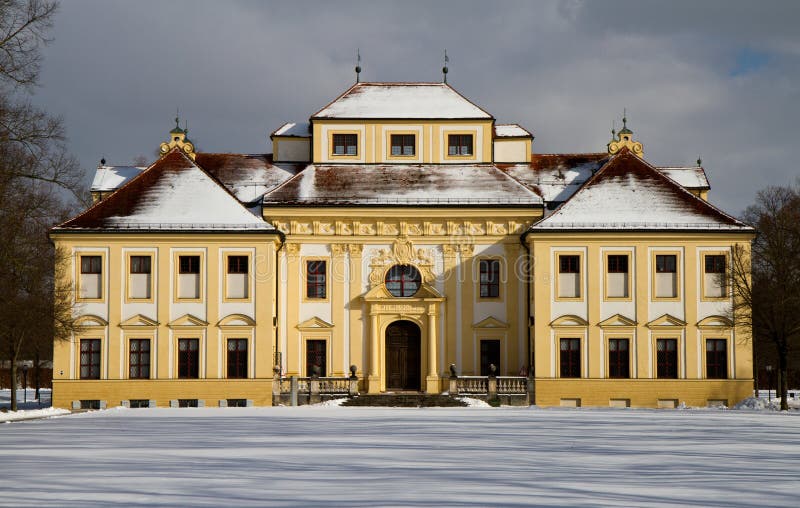 Baroque Castle, Napajedla Town, Zlin Region, South Moravia, Czech ...