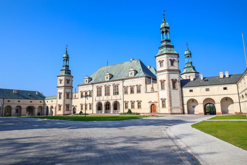 Baroque Castle / Palace in Kielce / Poland Stock Photo - Image of ...